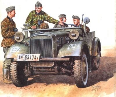 Automovil Reconocimiento SS Totenkopf Rusia Tumbex