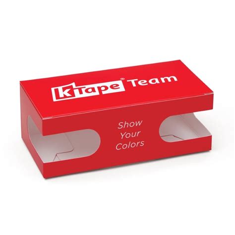 K Tape Shop K Tape Team Black And Sport Red Rolls Sport Red Box The Original