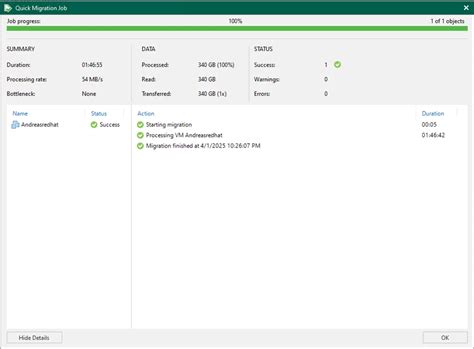 When Vmware Rhel Instant Vm Migration To Nutanix Ahv Fails Veeam