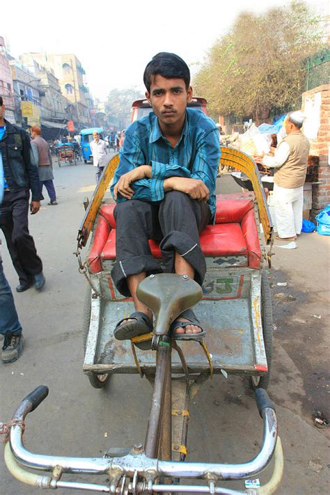 Rickshaw Driver India Photograph By Amanda Stadther Fine Art America