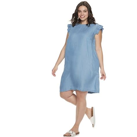 Flattering Plus Size Dresses Popsugar Kohls 2019 Popsugar Fashion