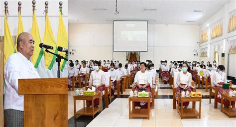 ၁၂ ၆ ၂၀၂၃ ရက်နေ့တွင် လက်ထောက်ညွှန်ကြားရေးမှူးများနှင့် ဦးစီးအရာရှိများ