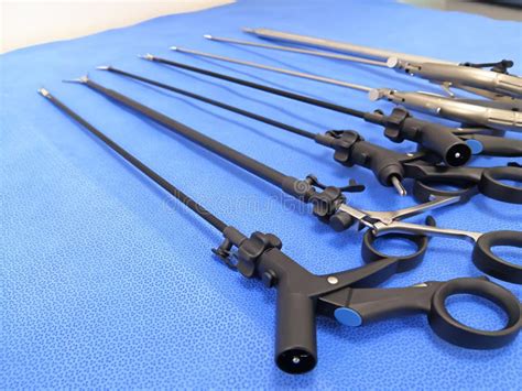 Laparoscopic Surgical Instruments Stock Image Image Of Black Care
