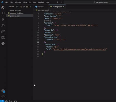 How To Resolve Error Npm Warn Package Json No Repository Field