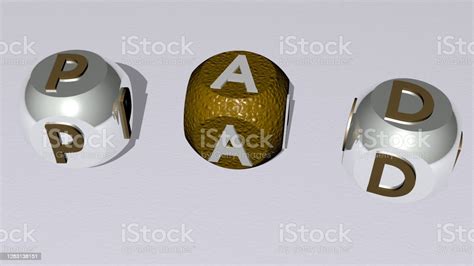 패드는 개념의 관련 의미를 위해 주사위 문자와 색상 횡단에 의해 결합 배경 과 삽화 3d 일러스트레이션 0명에 대한 스톡 사진