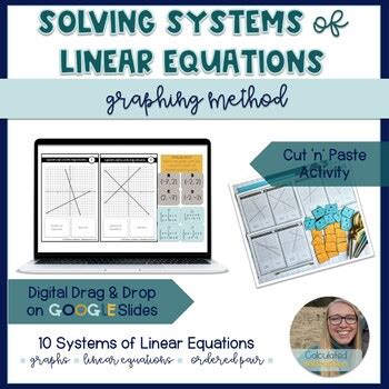 Systems Of Linear Equations Solve By Graphing By Calculated Instruction