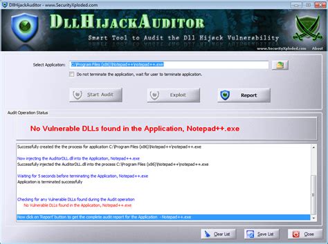 Dllhijackauditor Check Programs For Dll Hijack Vulnerability Ghacks