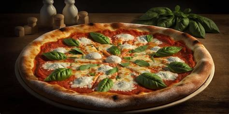 Premium Photo Neapolitan Italian Pizza Called Margherita Pizza