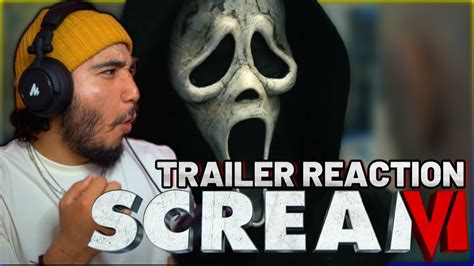 Scream 6 Official Trailer REACTION Scream VI 2023 Jenna Ortega Ghostface YouTube