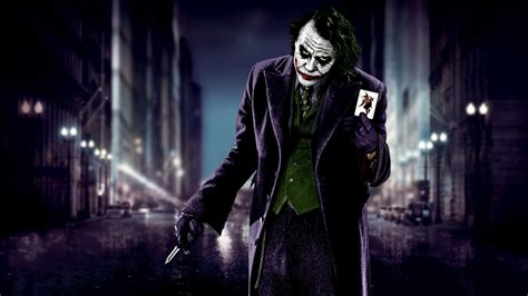 Download Dark Knight Joker In 4k Ultra Hd Walking At The City Wallpaper