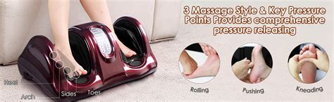 Giantex Shiatsu Foot Massager Machine Massage For Feet Leg Calf Ankle