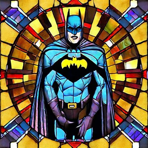 Batman Stained Glass By Mmbseven On Deviantart