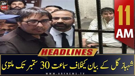 Ary News Headlines 11 Am 24th September 2022 Video Dailymotion