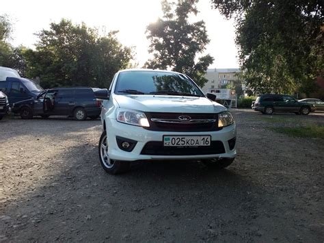 Защита поддона — Lada Гранта Лифтбек (1G), 1,6 л, 2015 года ...
