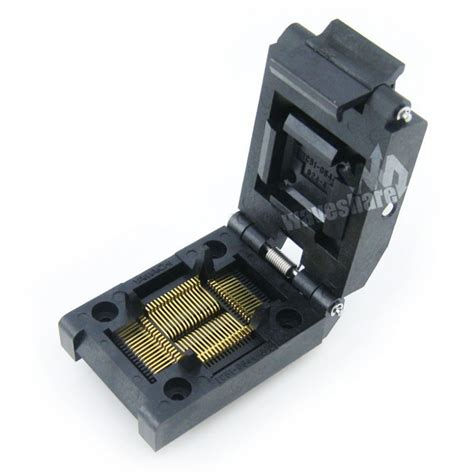 IC51 0644 824 Yamaichi IC Test Burn In Socket For QFP64 TQFP64