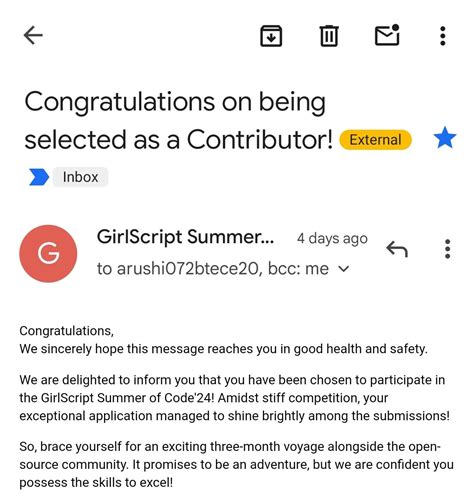 Amala Ganta On Linkedin Gssoc2024 Opensource Womenintech