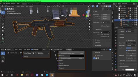 blender importing obj model s blend mode as alpha blend by default r