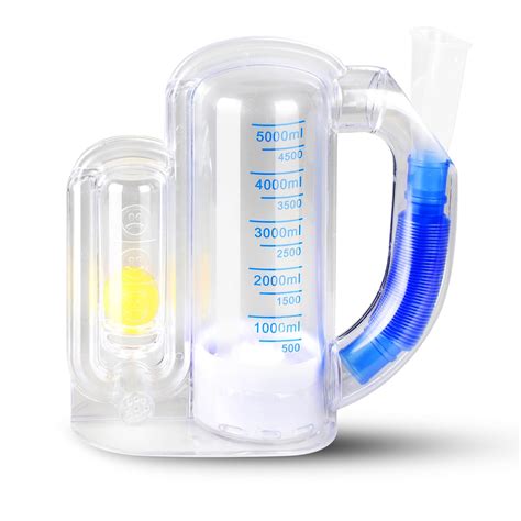 Incentive Spirometer For Adult Breathing Exercise Device For Lungs