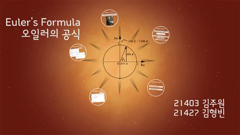 Euler s Formula 오일러의 공식 by 형빈 김 on Prezi