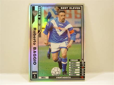 Yahooオークション Panini Wccf 2001 2002 Ae ロベルト・バッジョ R