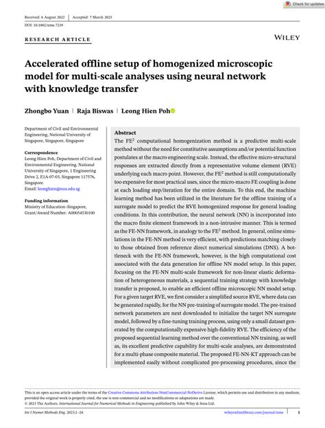 Pdf Accelerated Offline Setup Of Homogenized Microscopic Model For