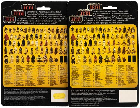 Hake S Palitoy Star Wars Return Of The Jedi Gamorrean Guard Bib Fortuna Tri Logo Carded