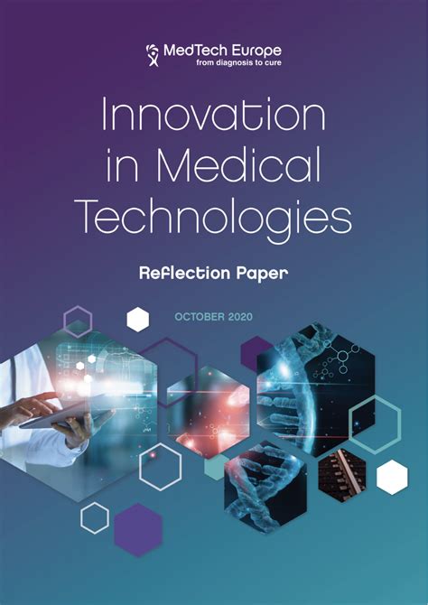 New Release “innovation In Medical Technologies” Reflection Paper From