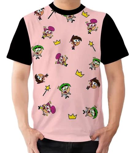 Camisa Camiseta Os Padrinhos Mágicos Cosmo Wanda Timmy 2 Mercadolivre