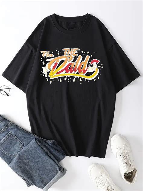 Dad Print T Shirt Tees Men Casual Short Sleeve T Shirt Temu New Zealand