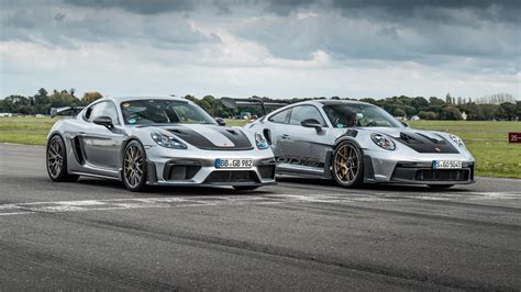 Porsche 911 Gt3 Rs And Cayman Gt4 Rs Head To Head Which Is Best