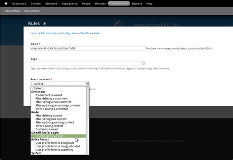 Drupal 7x Social Login Module