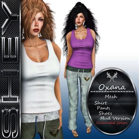 Second Life Marketplace Shey Oxana Mesh Jogger Outfit