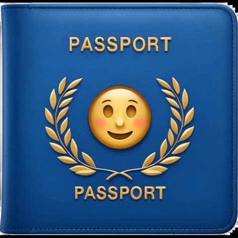 Make Me A Passport Emoji Ai Emoji Generator