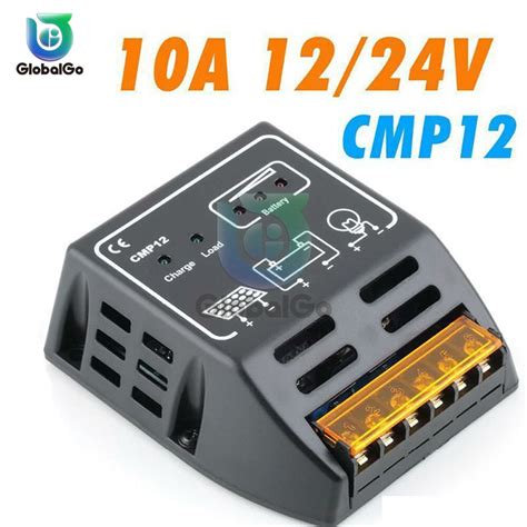 10a 12v 24v Auto Solar Charge Controller Pwm Contr Grandado