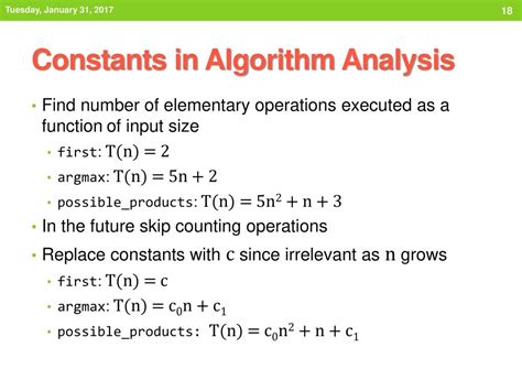 Analysis Of Algorithms And Big O Ppt Download