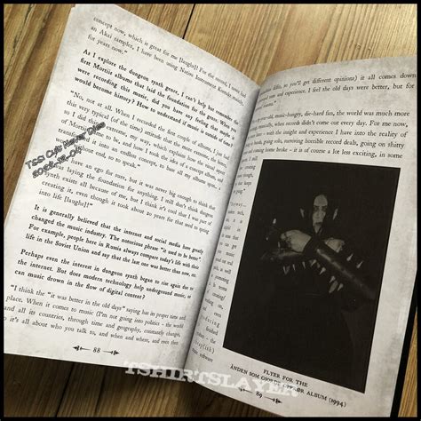Mortiis Dungeon Synth The Rebirth Of The Legend Book Tshirtslayer