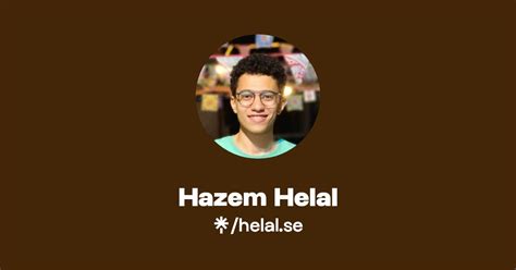 Hazem Helal Linktree