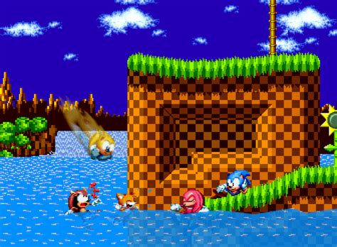 Sonic Sprite Background