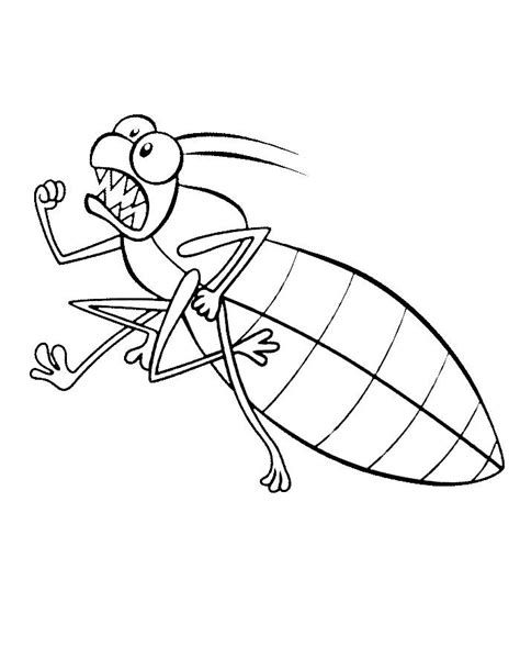 Bugs Coloring Pages Free Printable Pdf