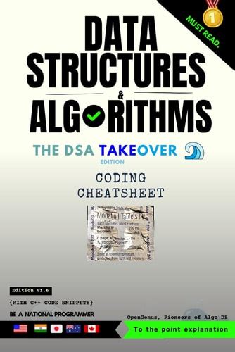 Data Structures And Algorithms Coding Cheatsheet The Dsa Takeover
