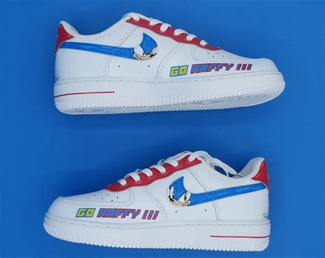 Sonic Air Force 1 Custom Daniel Customs
