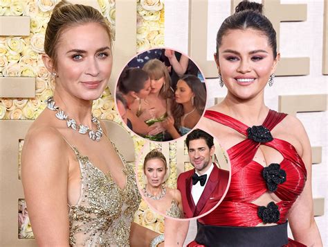 Selena Gomez And Emily Blunt Poke Fun At Golden Globes Lip Reading Drama