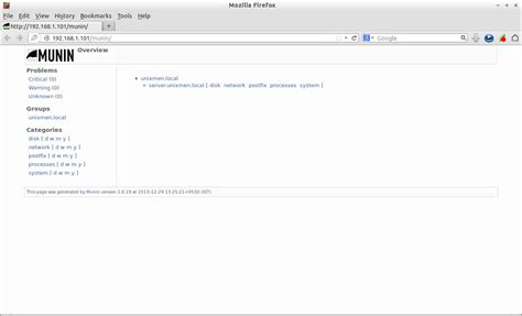 Install Munin Monitoring Tool On Centos Rhel Scientific Linux
