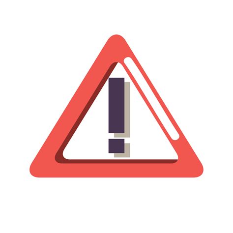 Alert Symbol In Triangle 11376112 Vector Art At Vecteezy