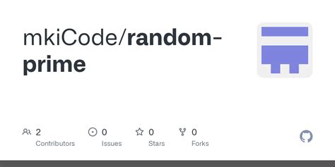 Github Mkicoderandom Prime