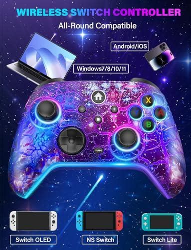 Wireless Switch Pro Controller Compatible With Nitendo Switcholed