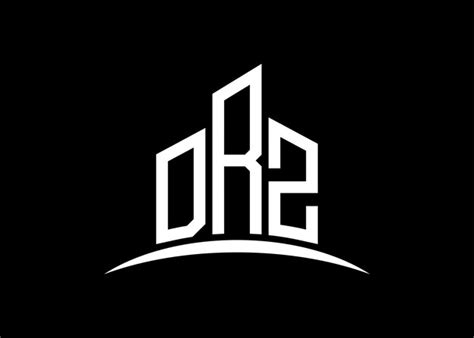 Premium Vector Letter Drz Building Vector Monogram Logo Design