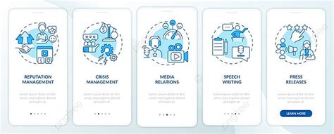 Types De Services Pr Bannière Décran Dapplication Mobile Dintégration