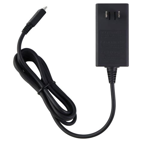 Restored Nintendo Switch Ac Adapter Wall Charger Usb C Cable Black
