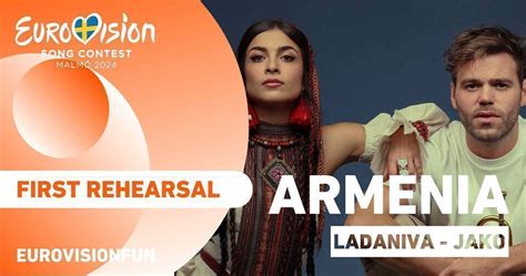 Eurovision 2024 Armenia S First Rehearsal Eurovision News Music Fun